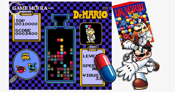Chơi game điện tử 4 nút Xếp Thuốc (Dr. Mario) ngay trên nền web - Game ...