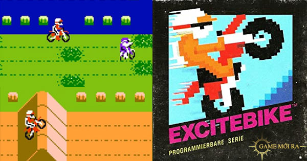 Chơi game điện tử 4 nút Đua Xe Máy (ExciteBike) ngay trên nền web ...