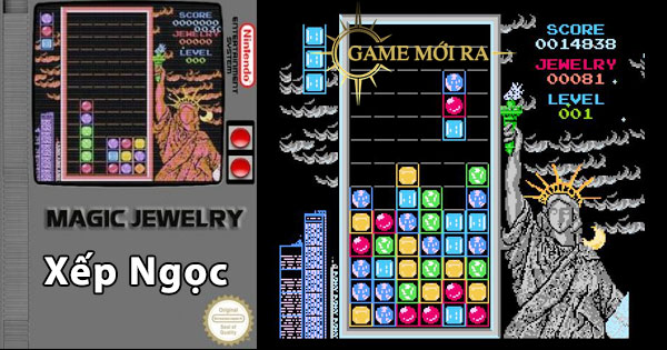 Chơi game điện tử 4 nút Xếp Ngọc (Magic Jewelry) ngay trên nền web ...