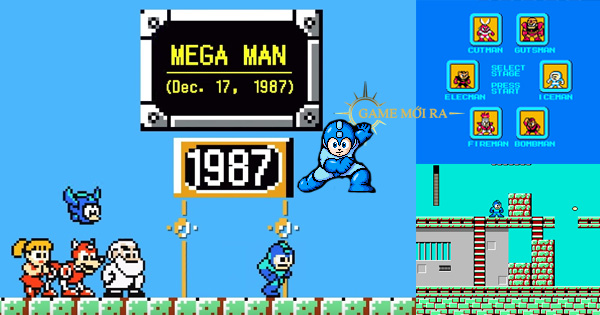 Chơi game điện tử 4 nút Mega Man 1 ngay trên nền web - Game Giả Lập