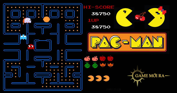 Chơi game điện tử 4 nút Pacman ngay trên nền web - Game Giả Lập