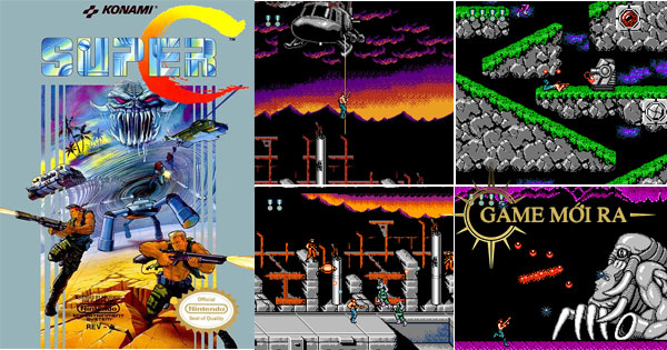 Chơi game điện tử 4 nút Super Contra ngay trên nền web - Game Giả Lập