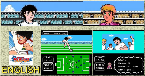 Chơi game điện tử 4 nút Captain Tsubasa 2 (En) ngay trên nền web - Game ...